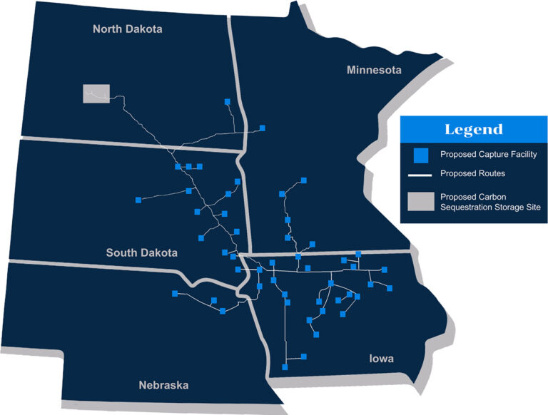 Map of Carbon Pipelines - American Carbon Alliance